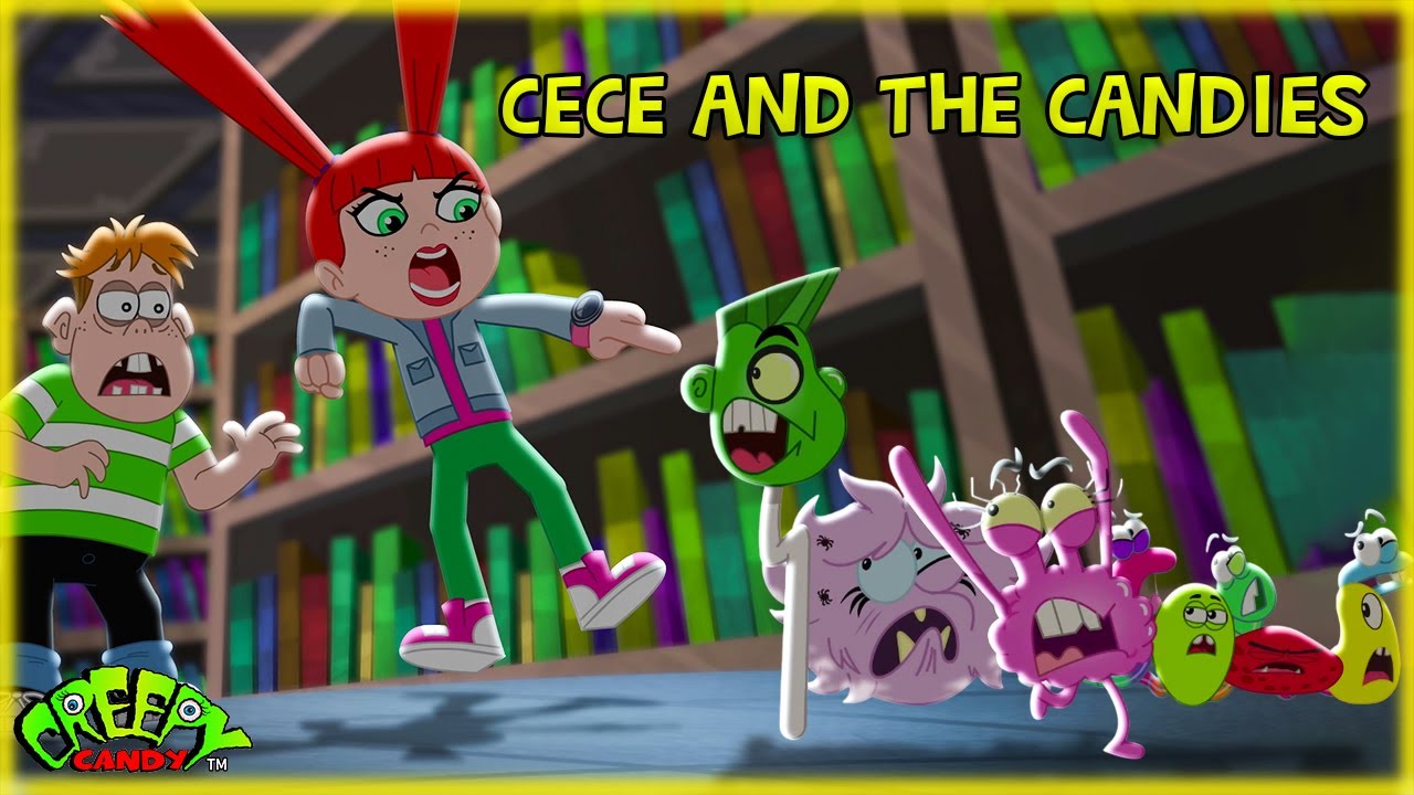 Creepy Candy | When Cece Met the Living Candies! Cartoons for kids 2025 ...