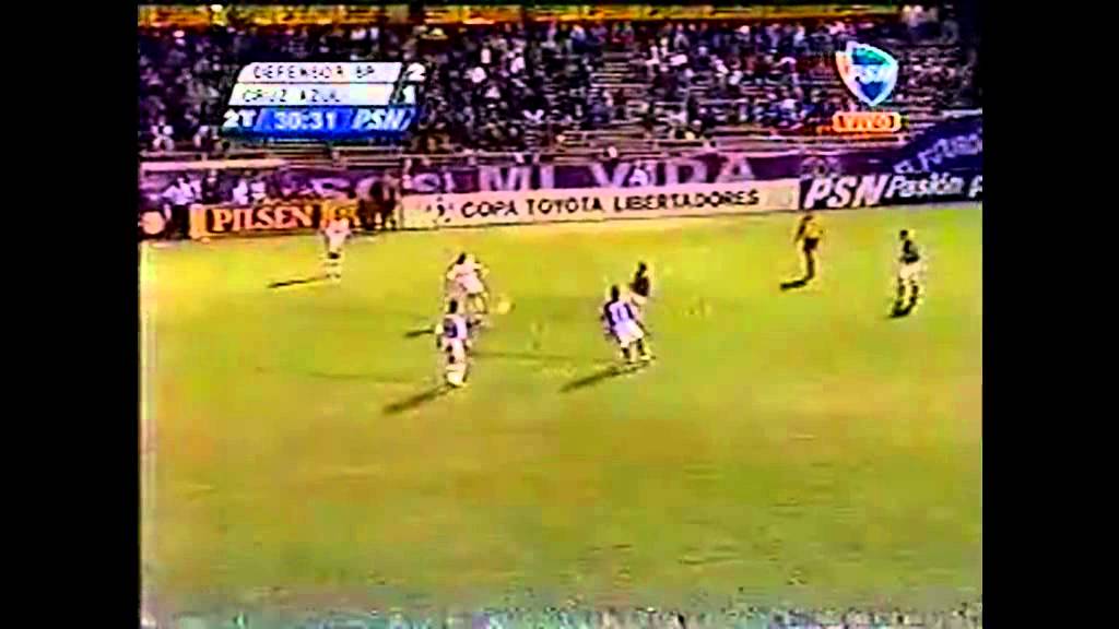 Defensor Sporting vs Cruz Azul - Copa Libertadores 2001 - YouTube