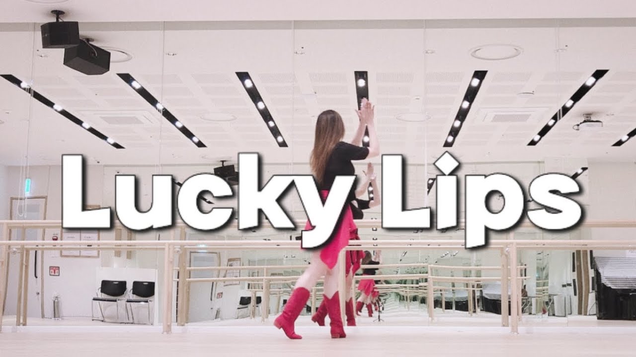 Lucky Lips linedance 럭키 립스 라인댄스 | Absolute Beginner 왕초급 - YouTube