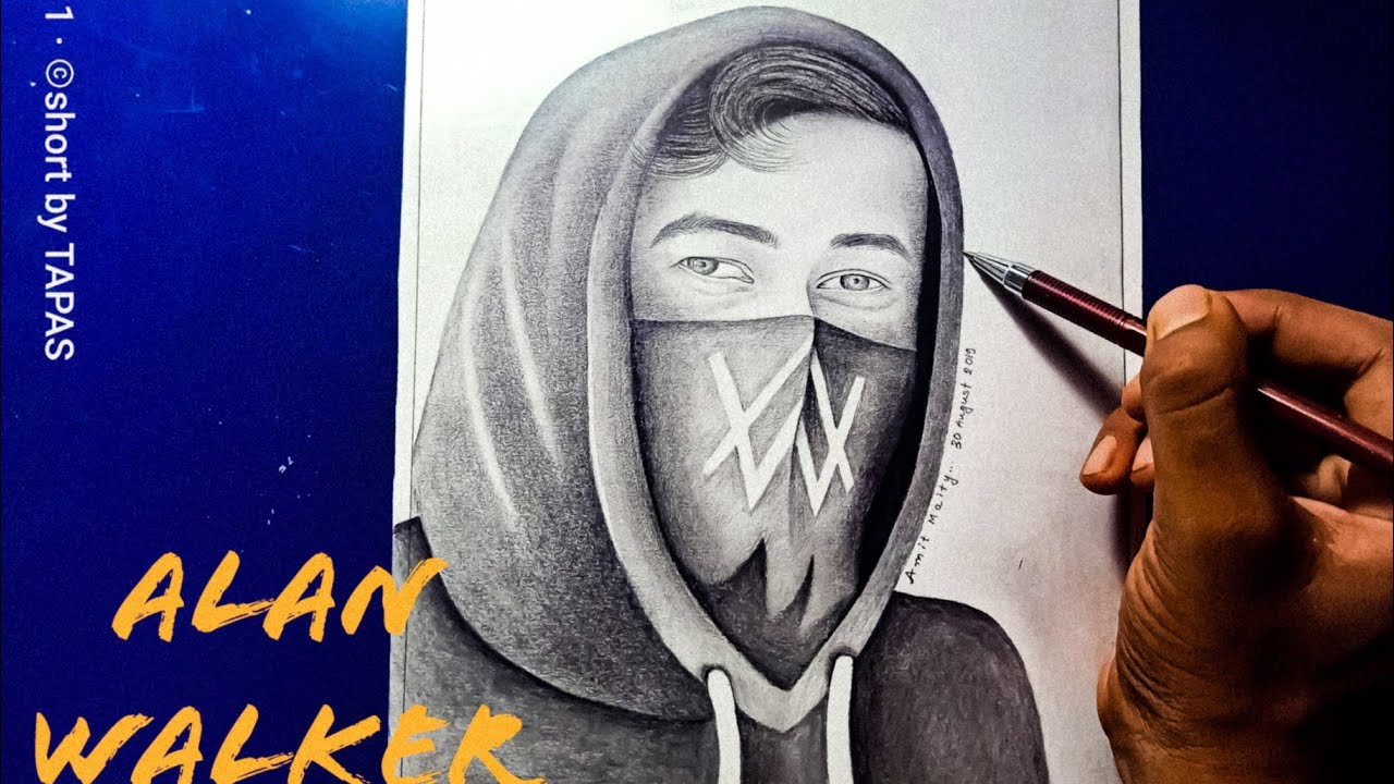 how to draw alan walk very easy🖌 - YouTube