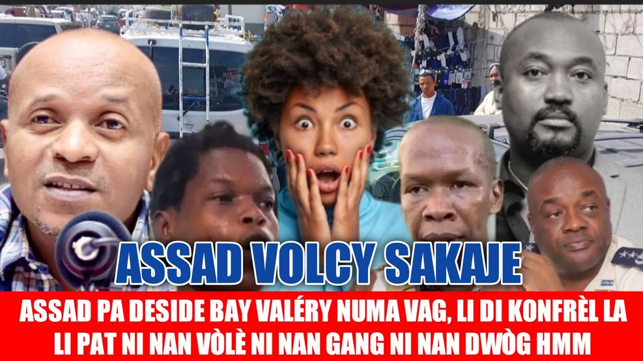 Assad Volcy manje gèp li pa deside bay Valery Numa vag fok Valery ...