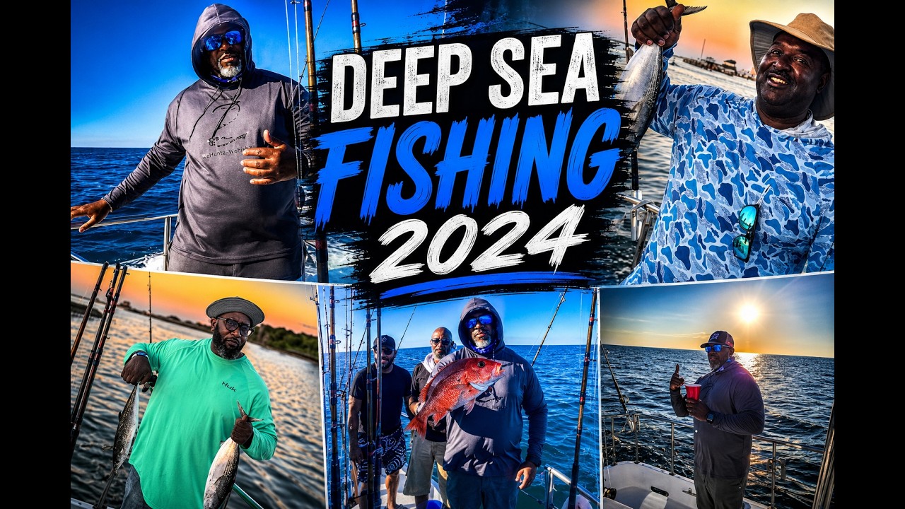 Deep Sea Fishing Trip 2024! Reeling in Red Snappers!! - YouTube