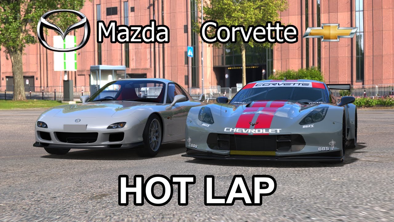 Mazda Rx7 Spirit R vs Corvette C7R | Hot Lap | Spa - YouTube