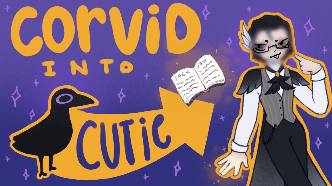 Turned Corvids Into CUTIES - [ CHARACTER DESIGN ] - YouTube