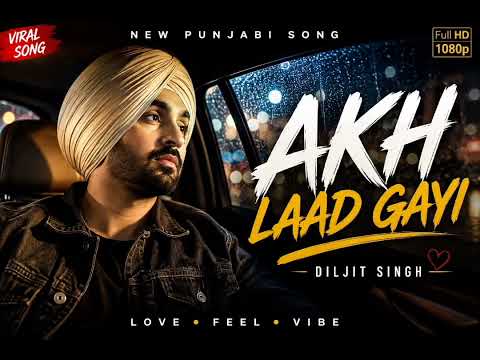 AKH LAAD GAYI ❤️‍🔥 | New Punjabi Romantic Song 2026 | Diljit Singh | Viral Punjabi Song