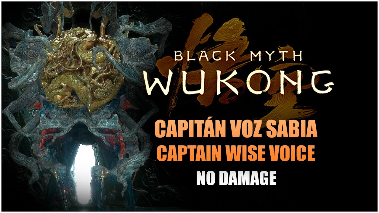 🙊 Black Myth Wukong - Capitan Voz Sabia | Captain Wise Voice (No Damage ...