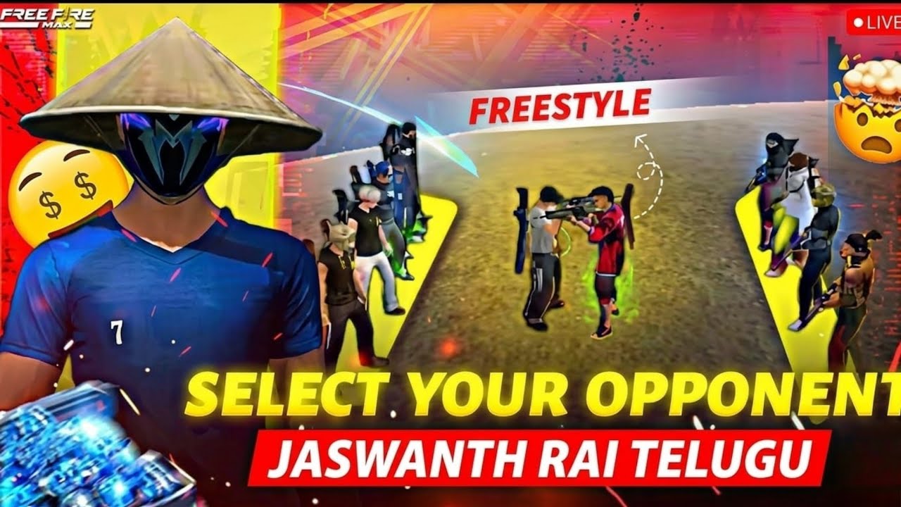 JASWANTH RAI TELUGU LIVE STREAM START 🔴 FULL MAP GIVEWAY FREESTYLE ...
