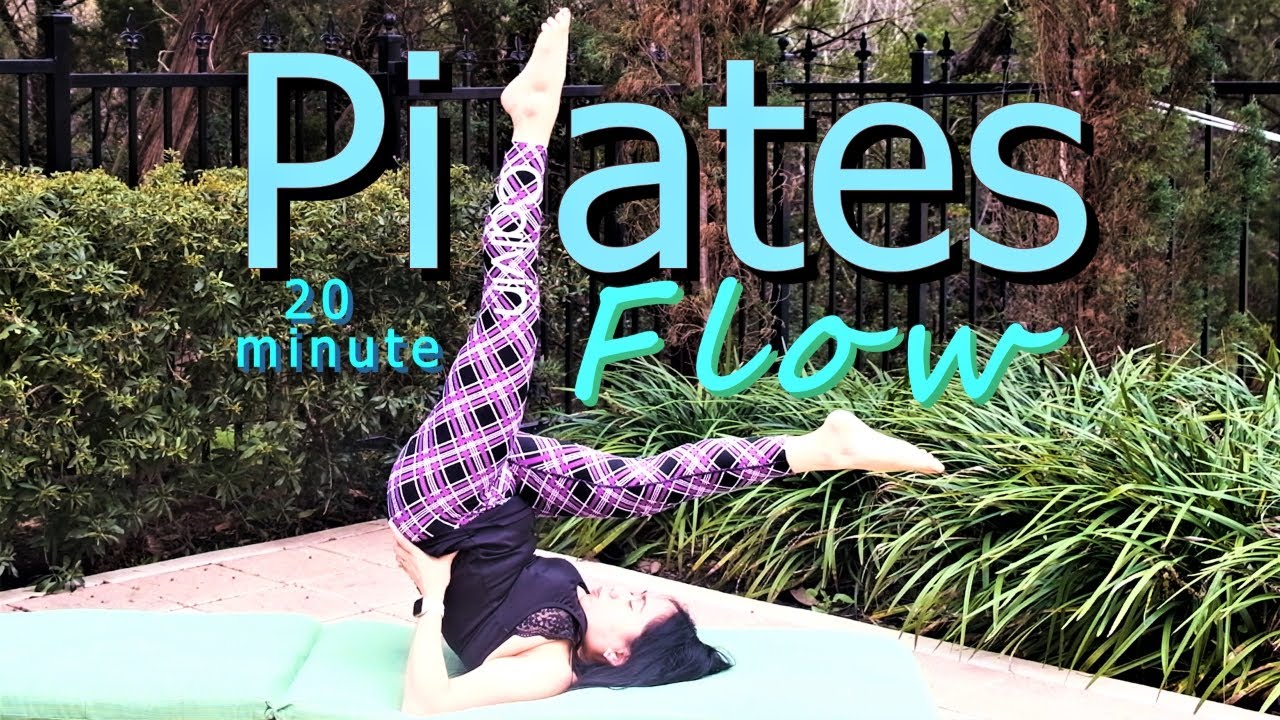 Total Body Pilates Flow Workout 20 Minute Youtube