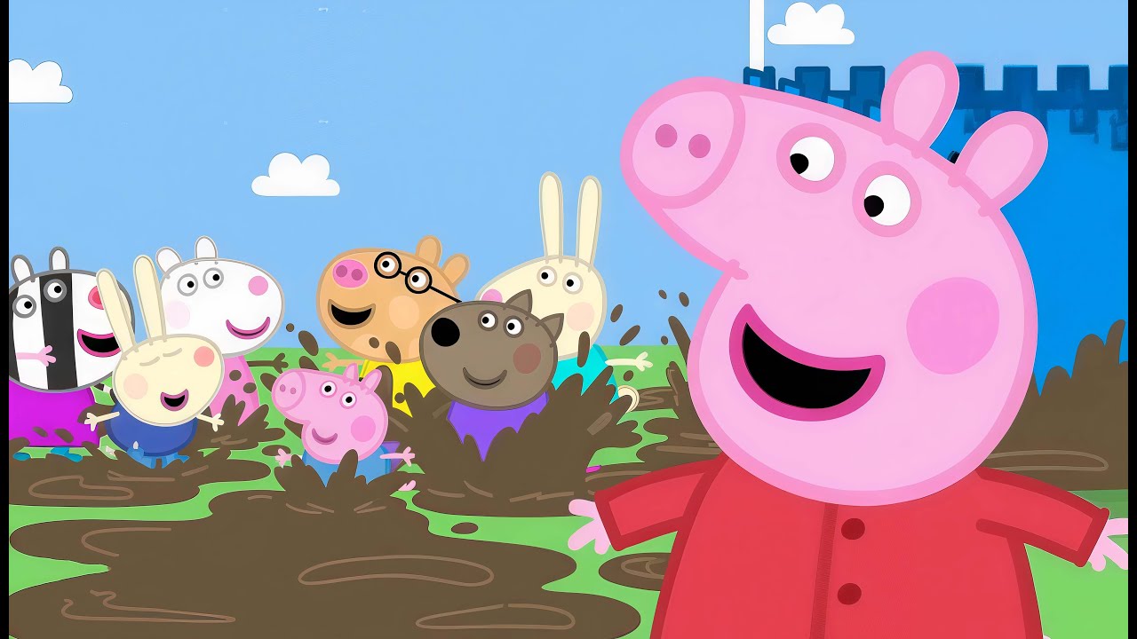 🔴 LIVE: Peppa Pig 🐽 Muddy Puddles! Let’s Jump In! 😄 Toon Mania ...