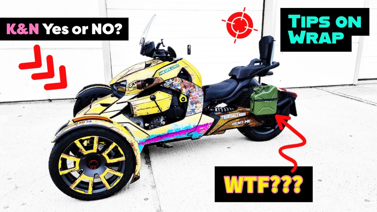 Custom build Can Am Ryker Rally DAKAR by MartinTheVlogger - YouTube