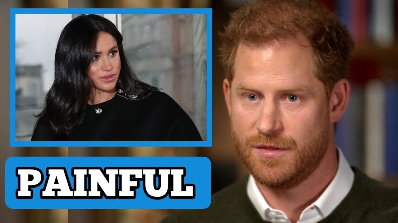 Painful‼️ Prince Harry cries emotionally when Meghan Markle finally ...