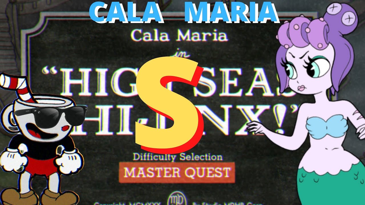 Cuphead Master QuesT Mod: Cala Maria S-Rank - YouTube