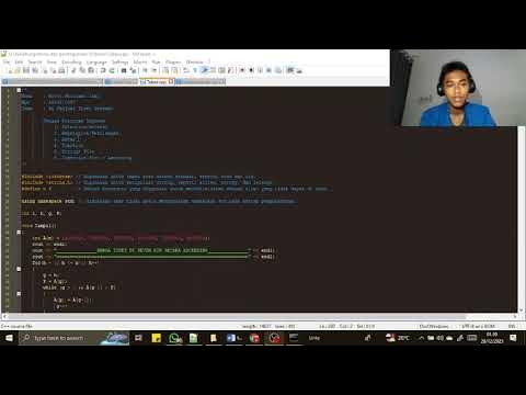 TUGAS BESAR - Program C++ Si Penjual Tiket Pesawat (Dengan Inputan) - YouTube