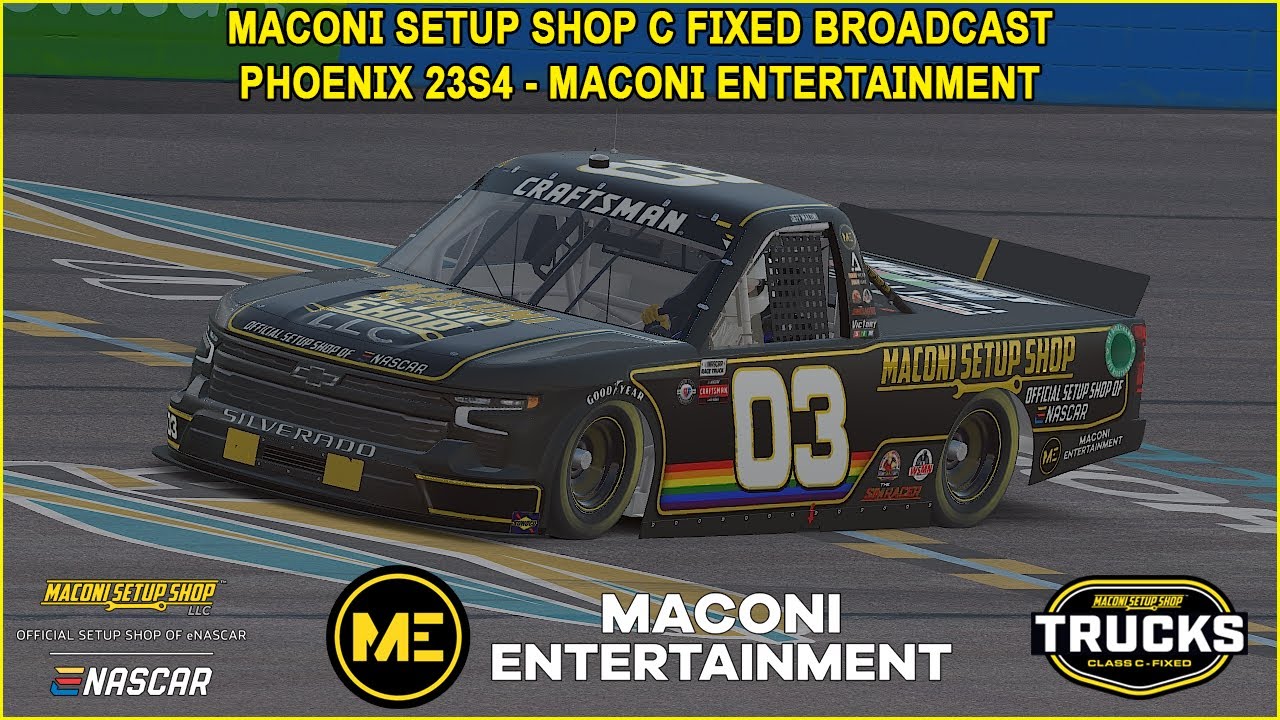 Maconi Setup Shop C Fixed Series S.O.F. Race - Phoenix 23S4. Maconi ...