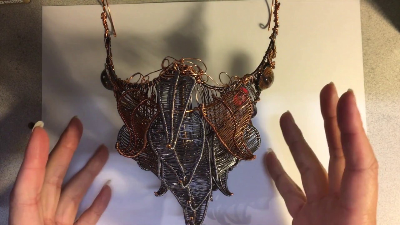 Intermediate Wire Weaving: Face Mask - YouTube