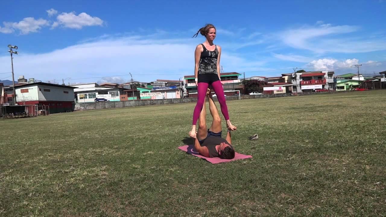Catherine's Wheel Acroyoga Demonstration - YouTube