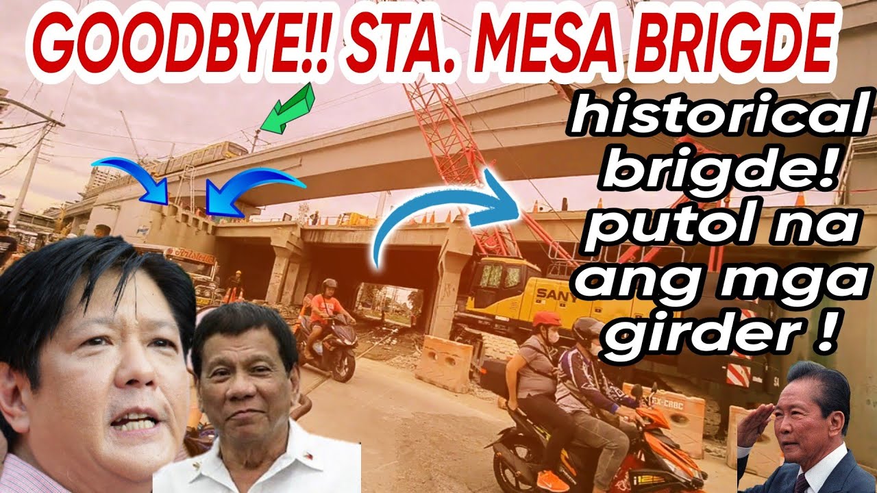 Goobye!! na Talaga Sta Mesa Brigde O Magsaysay Brigde sa May Tapat ng ...