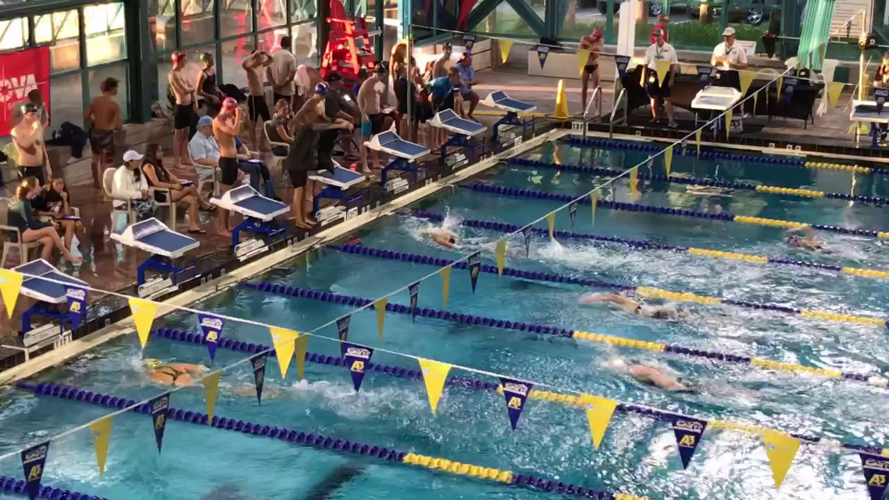 Brooke Engstrom swimming the 200LCM Freestyle at the 2019 CAT Spring ...