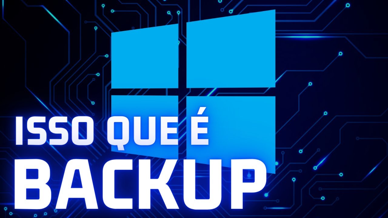 Windows 10 e 11 - como fazer backup do Sistema - YouTube