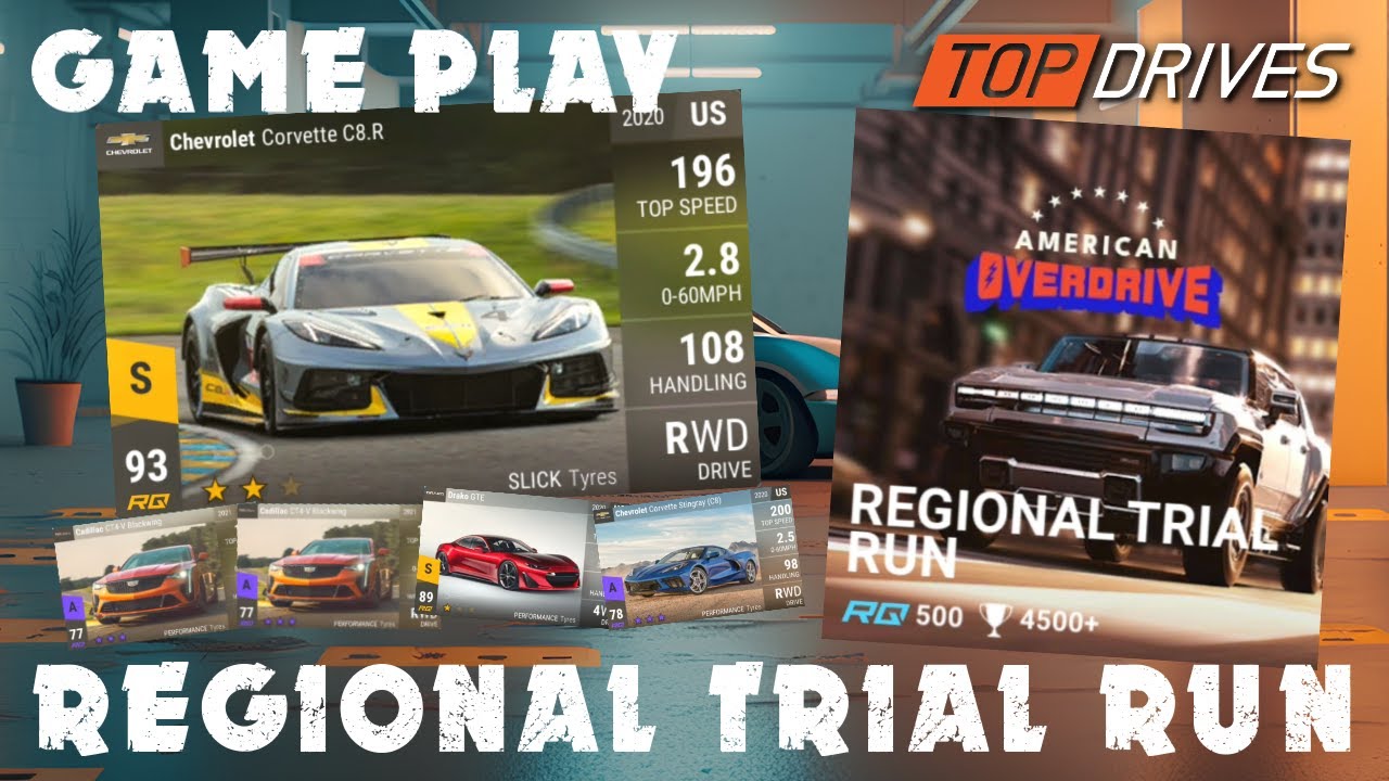 Top Drives Regional Trial Event - game play and discussion - YouTube