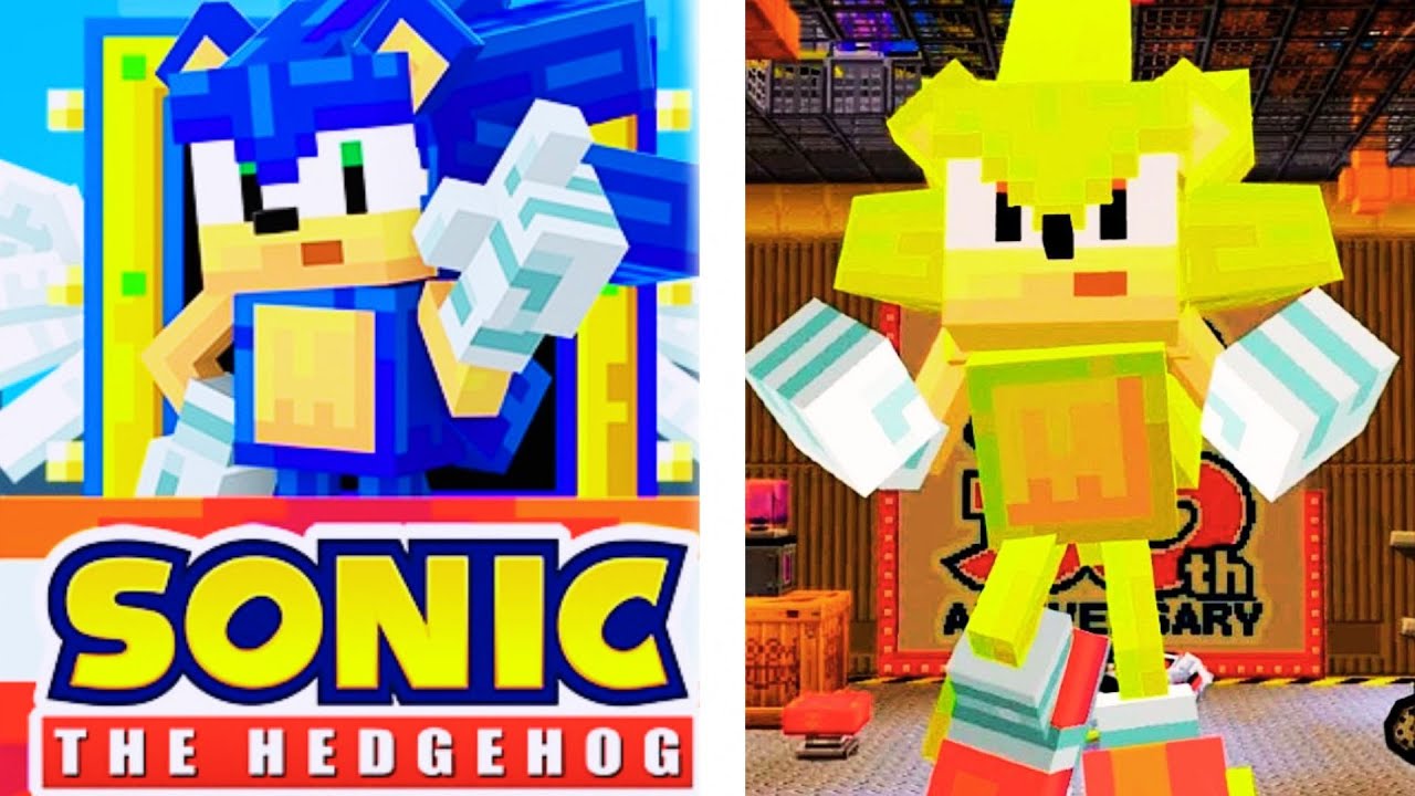 SONIC in MINECRAFT! - YouTube