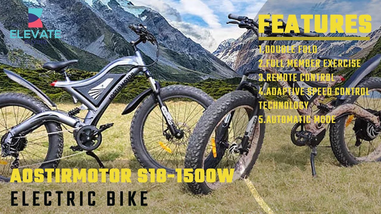 Aostirmotor S18 1500W Electric Bike - YouTube