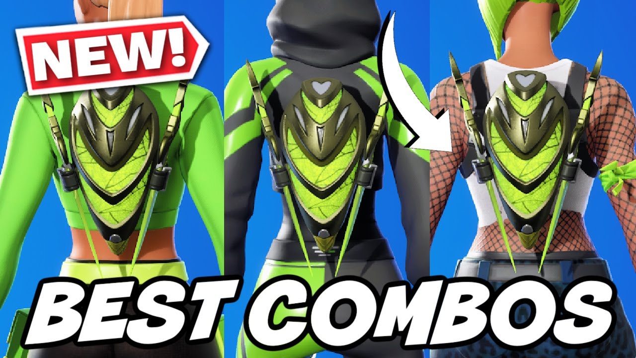 BEST COMBOS FOR *NEW* LUMINOUS STINGER BACKBLING! - Fortnite - YouTube