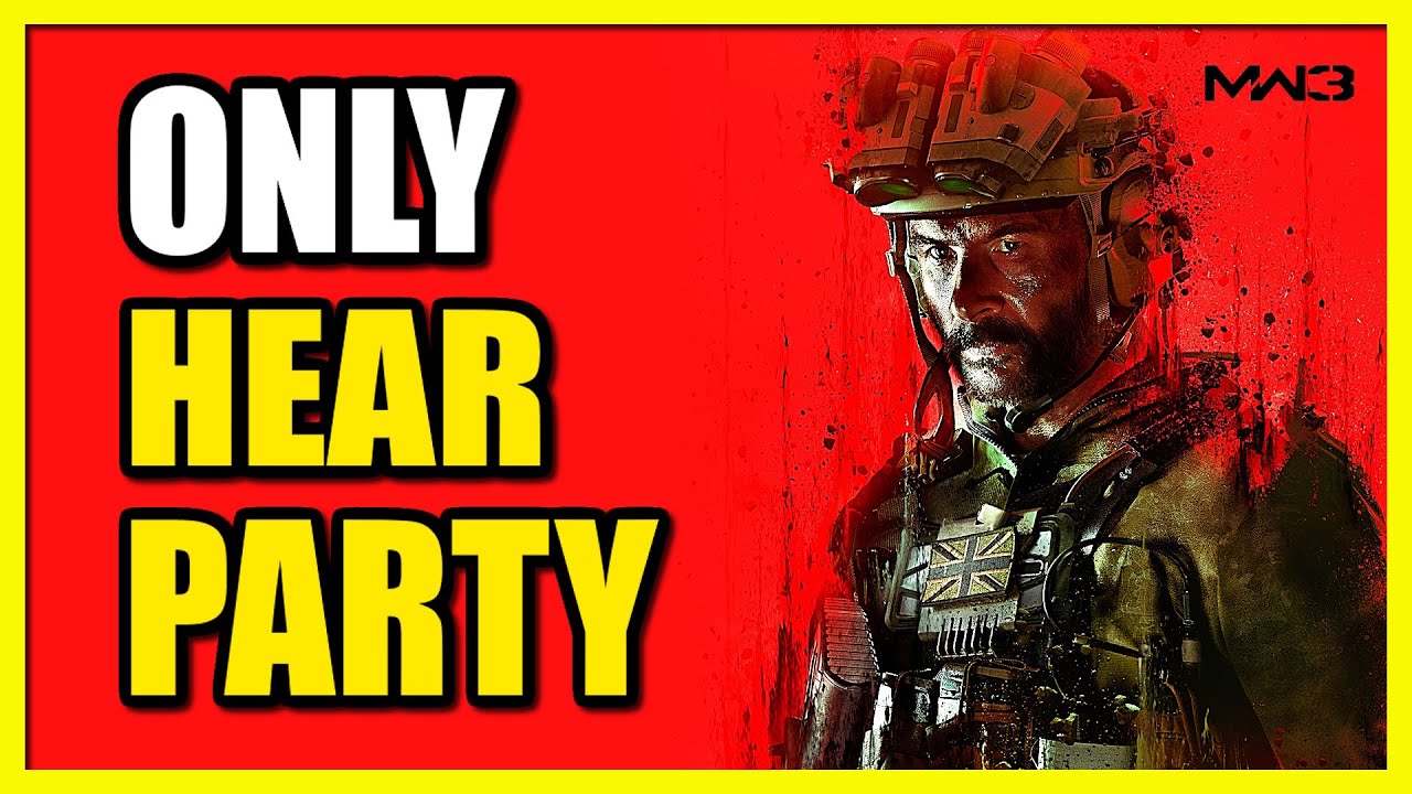 How to Only Hear Party Chat & Turn Off Proximity Chat in Call of Duty ...
