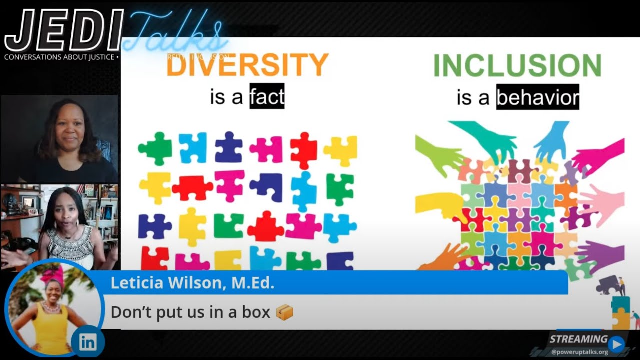 JEDI Talks: Conversations about Justice, Equity, Diversity, and ...