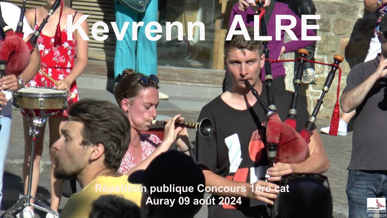 2024 Kevrenn ALRE répétition publique Concours 1 ère cat Lorient Auray ...