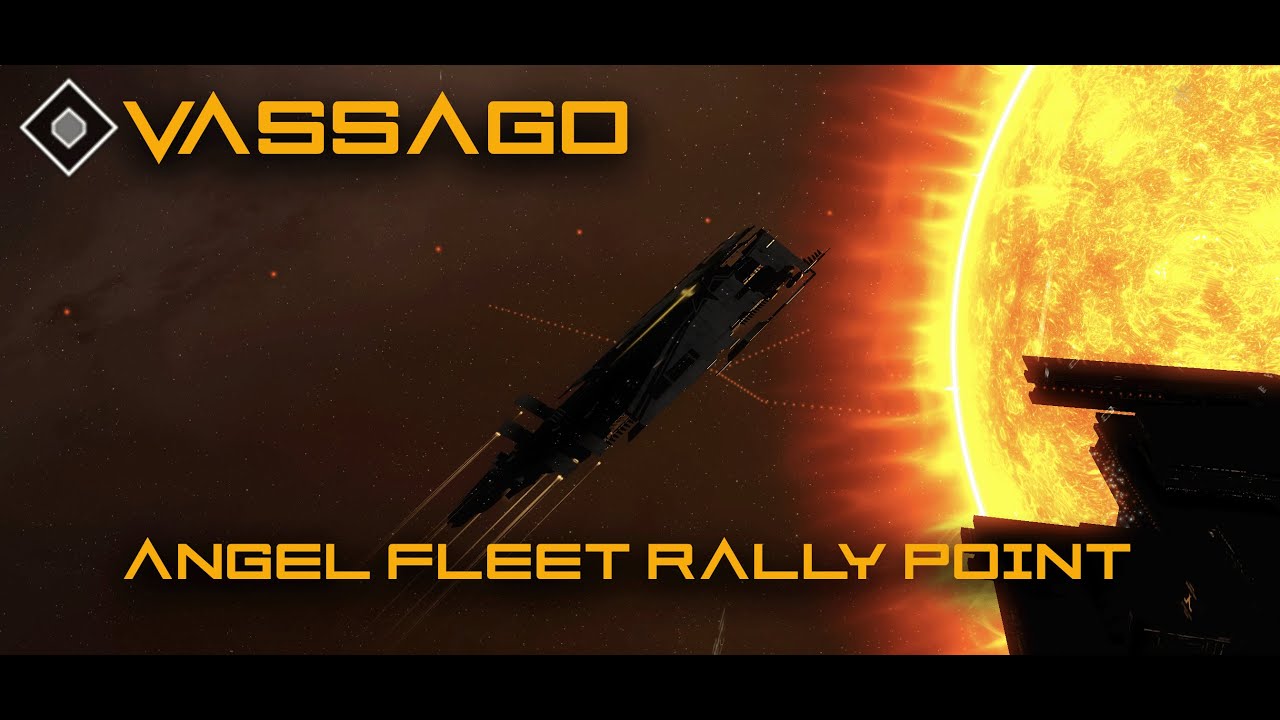 Eve Echoes | Vassago | Angel Fleet Rally Point | PvE Bounty Test - YouTube