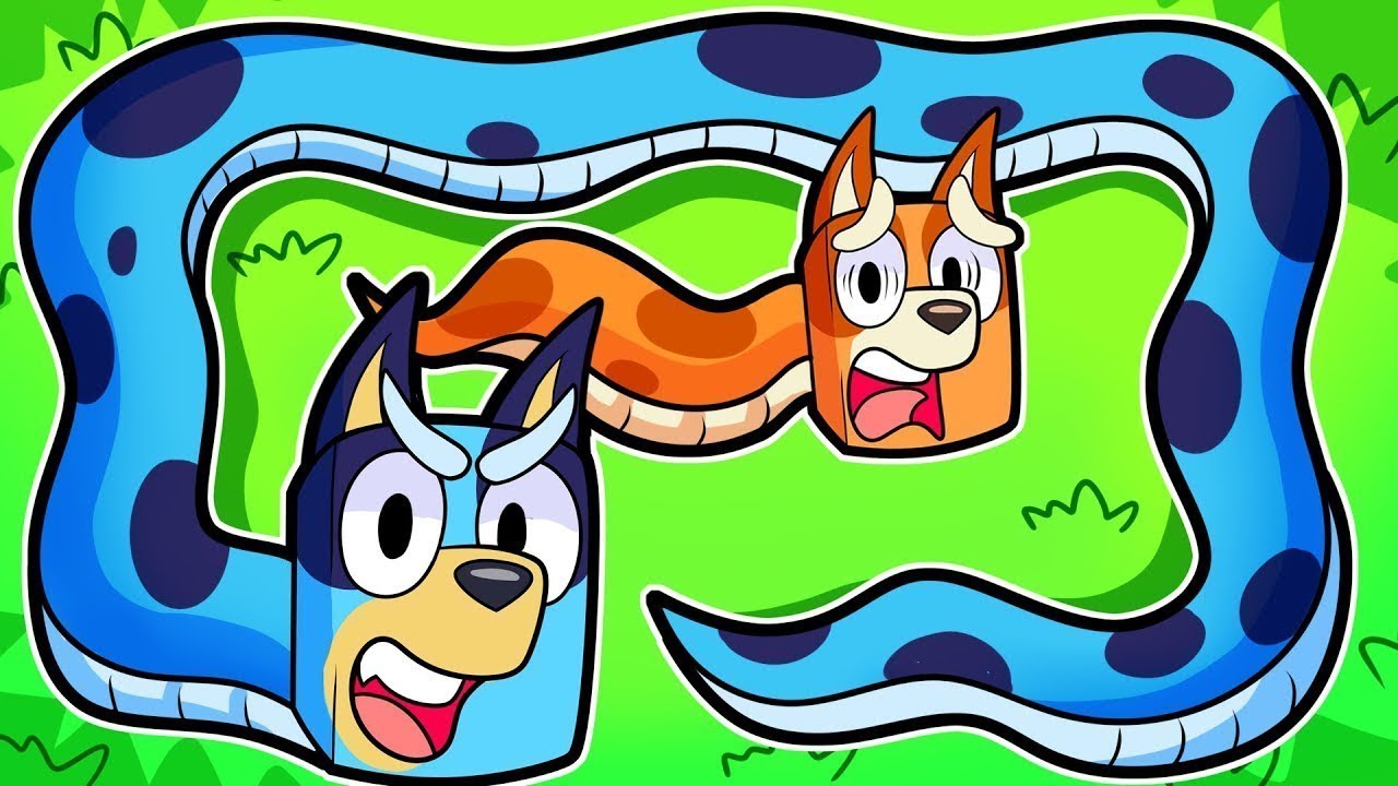 BLUEY BECOMES A HUGE SNAKE TO EAT BINGO in ROBLOX! 💀😲 - YouTube