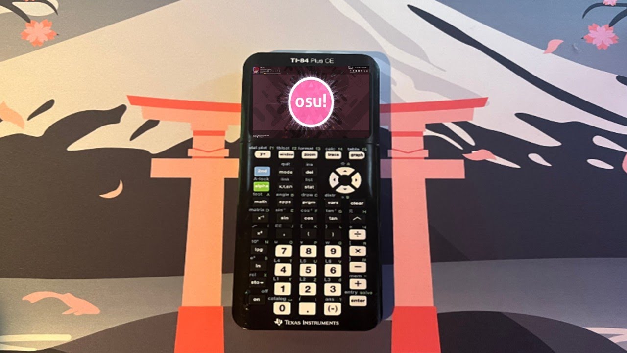 osu! on a ti-84 - YouTube
