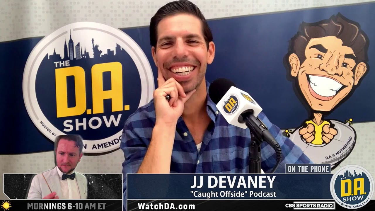 JJ Devaney celebrates a Liverpool championship I D.A. on CBS - YouTube