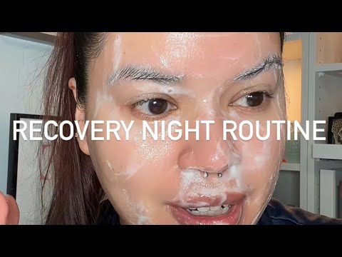 Recovery Night Skincare Routine - YouTube