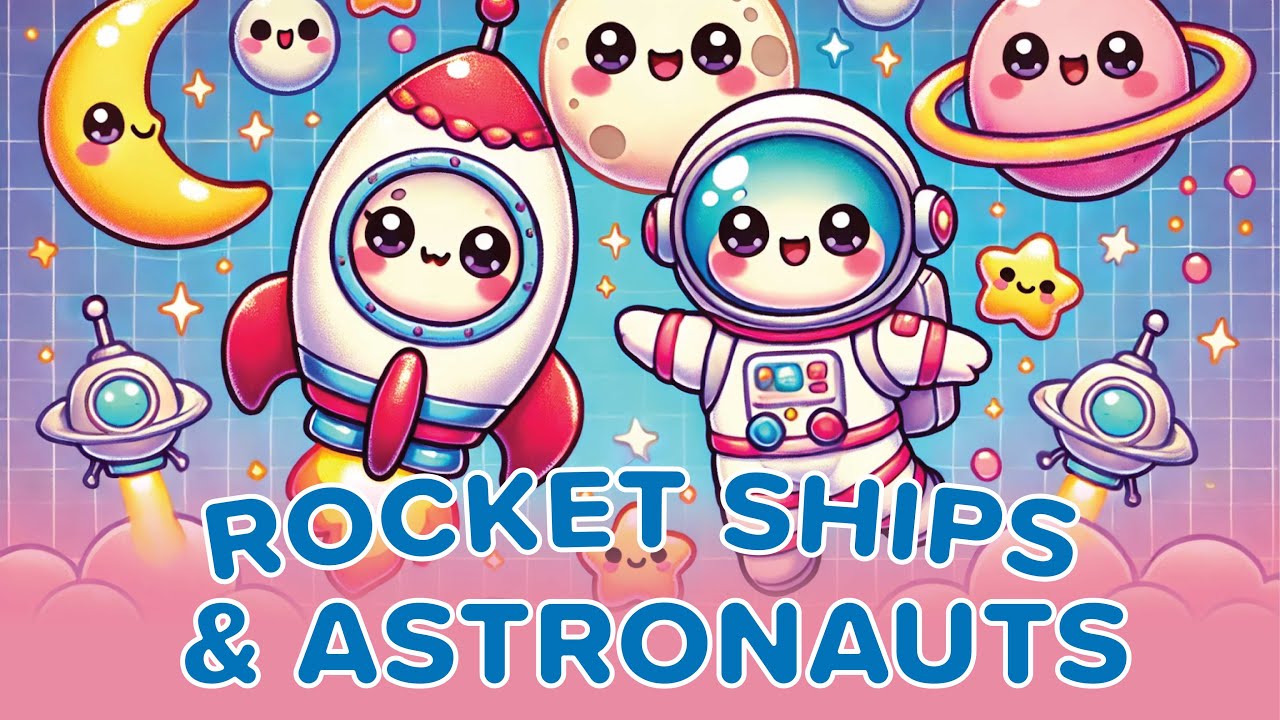 Rocket Ships & Astronauts - Kids Learn about Space! - YouTube