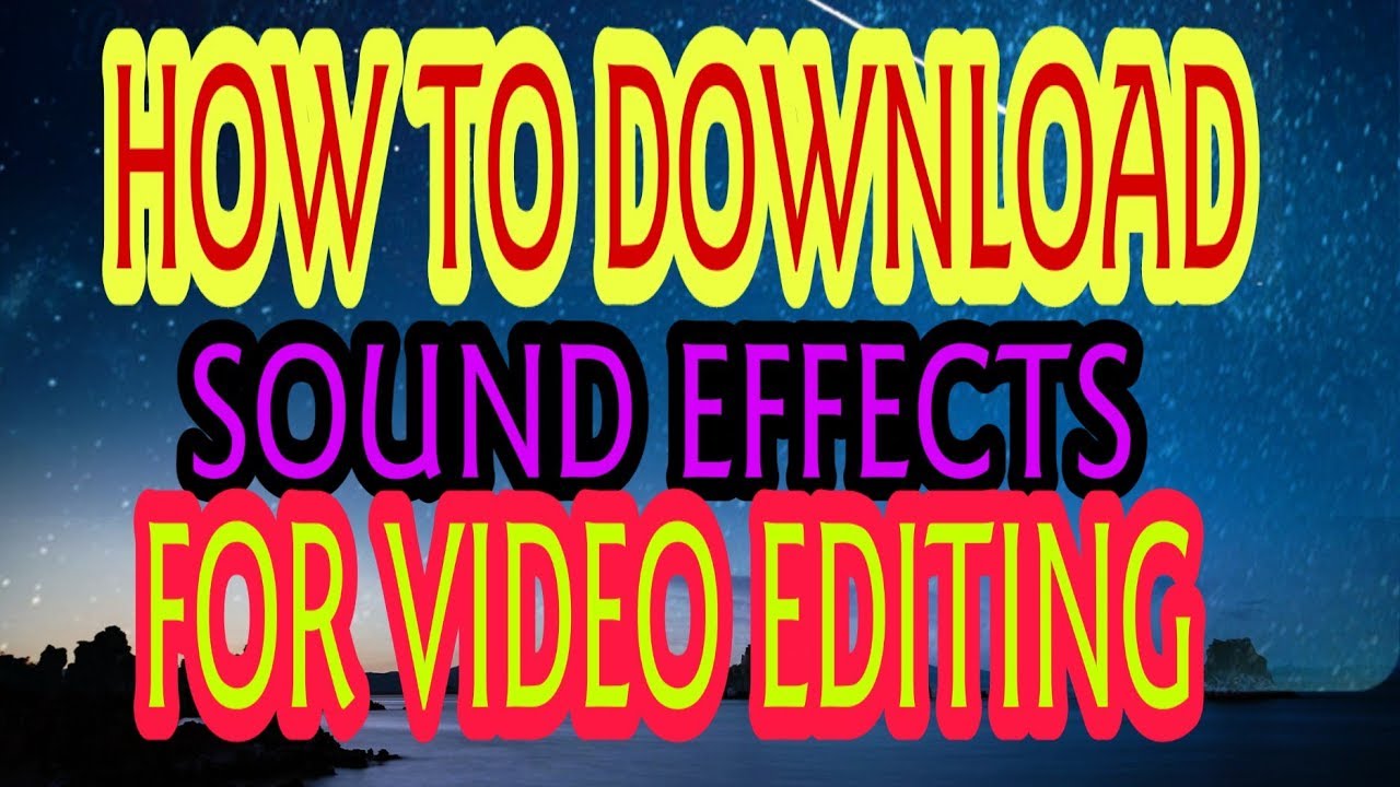 Paano mag DOWNLOAD ng different sound effects that YouTuber use for ...