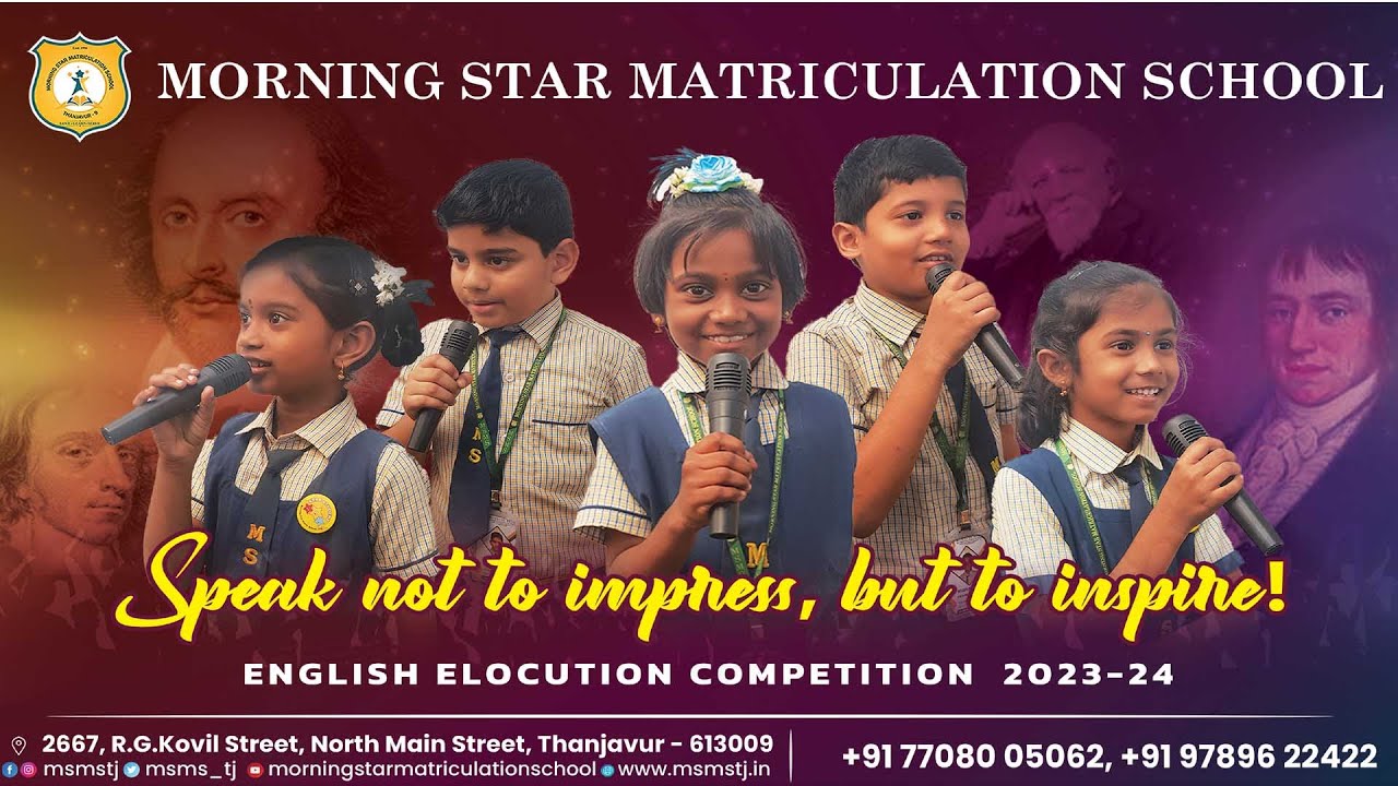 Grade 5 | ENGLISH ROLE PLAY COMPETITION 2023-24 - YouTube