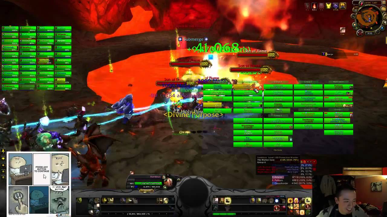 Realm's First Ragnaros 10th anniversary! Holy Paladin - YouTube