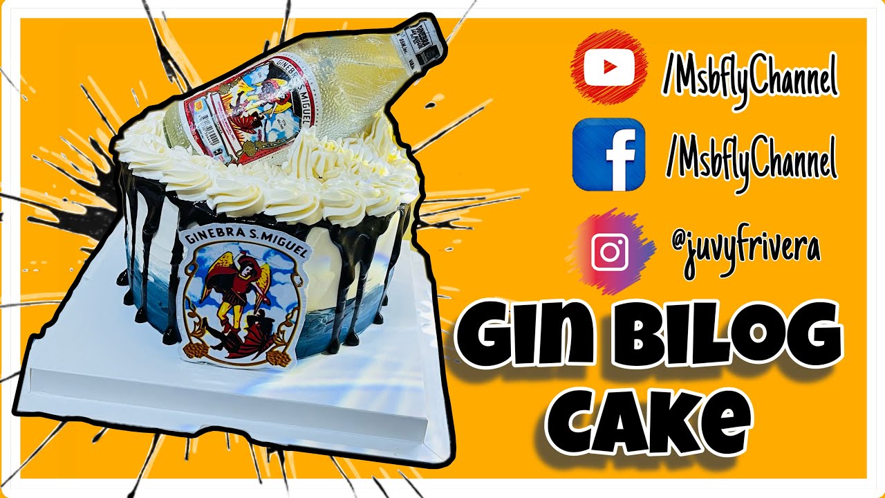 Ginebra San Miguel Cake | Msbfly Channel | #trending - YouTube