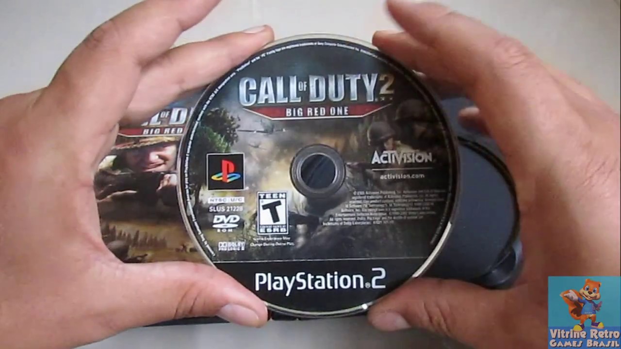Review Unboxing Call of Duty 2 Big Red One Playstation 2 Original - YouTube