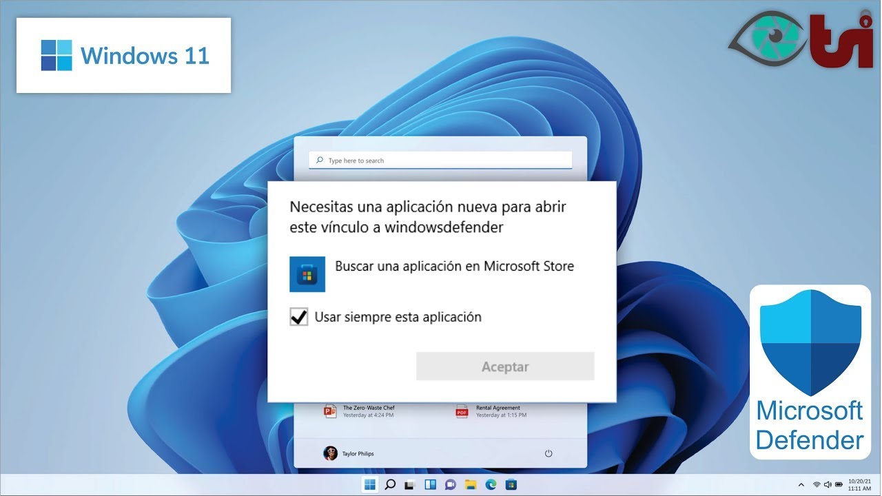 Solution 2022 to Message Windows 11 Defender | You need a new app ...