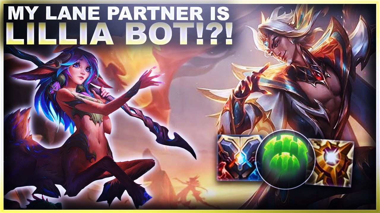 I HAVE A LILLIA BOT LANE PARTNER IN MASTER!?! RAKAN! | League of Legends - YouTube
