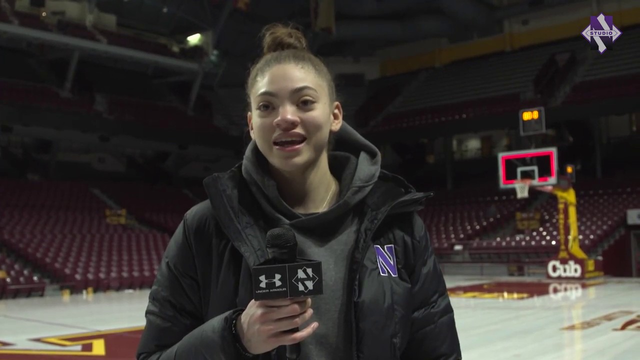 Women's Basketball - Lindsey Pulliam Minnesota Post (1/9/20) - YouTube