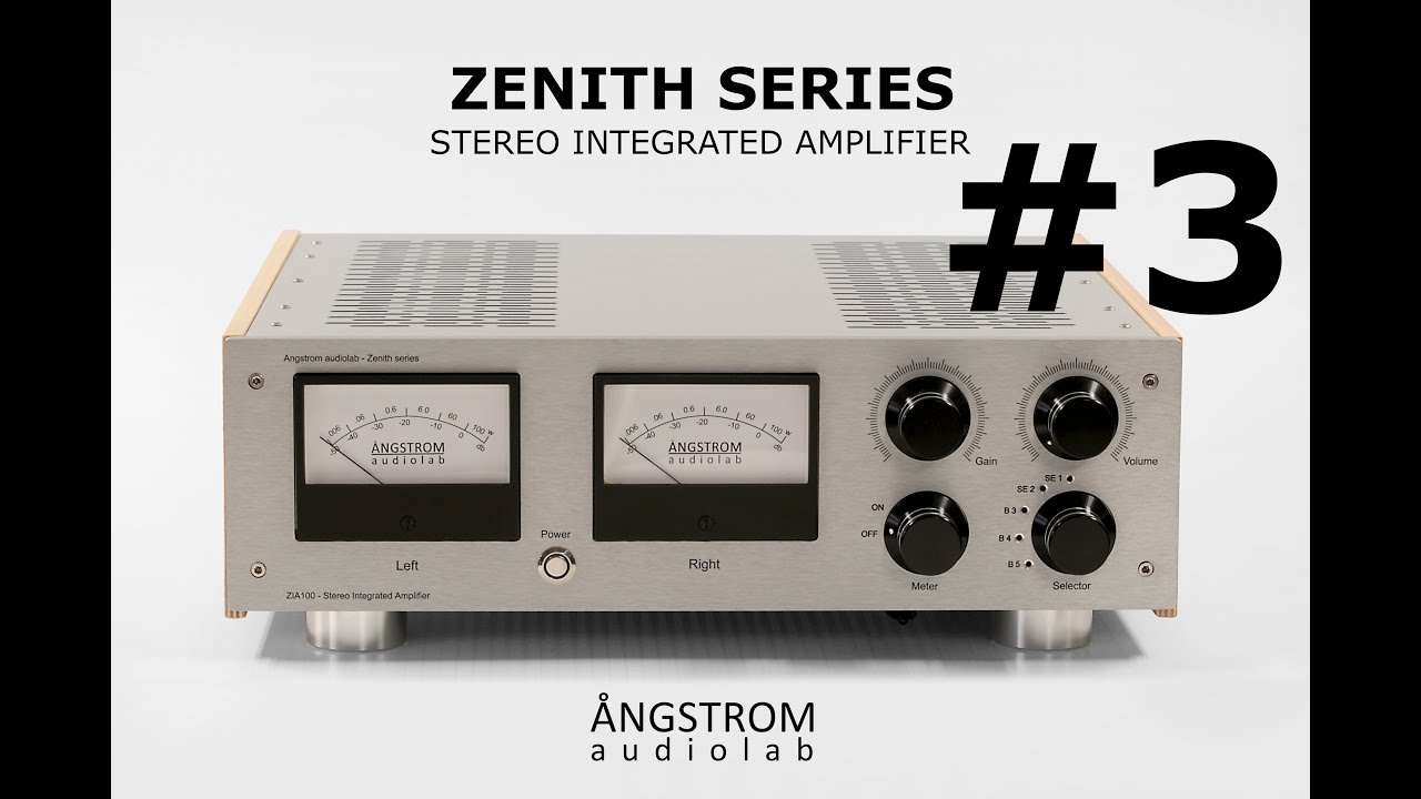 #3 Angstrom Audiolab - Zenith Series Stereo Integrated Amplifier - YouTube