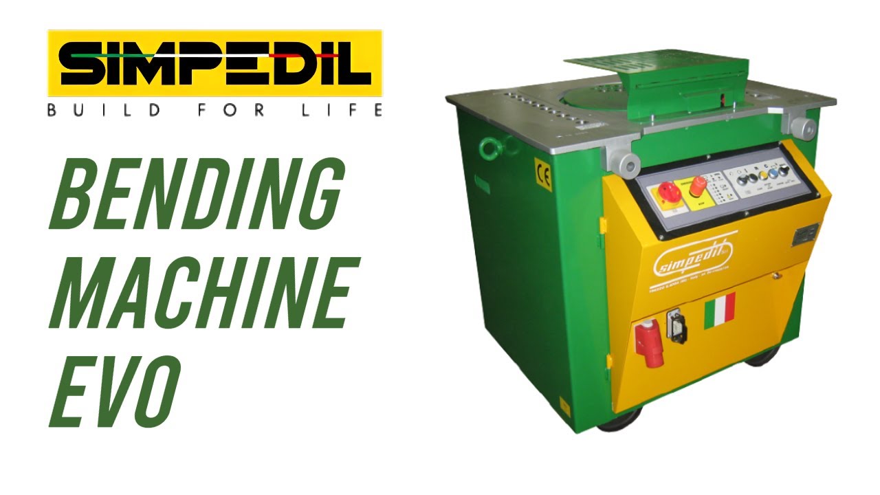 Simpaedil Bending Machine EVO - YouTube