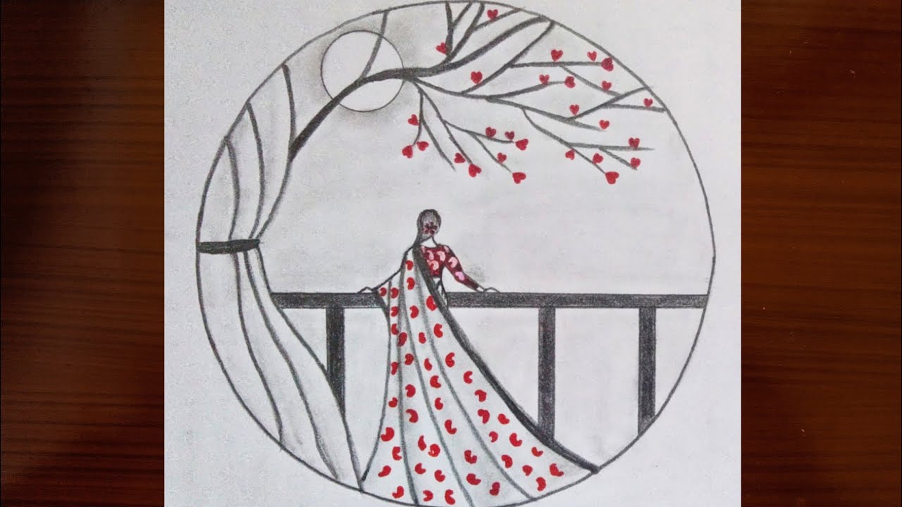 How to draw a girl with Sharee || Easy drawing step by step for ...