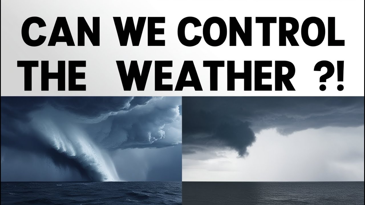 "We Can CONTROL the Weather?! 🌪️ The Science Behind Weather ...