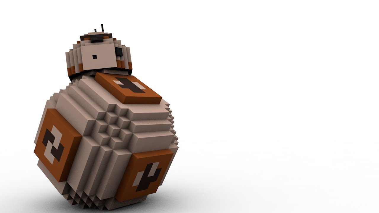 Cinema 4D | Minecraft BB-8 rig - YouTube