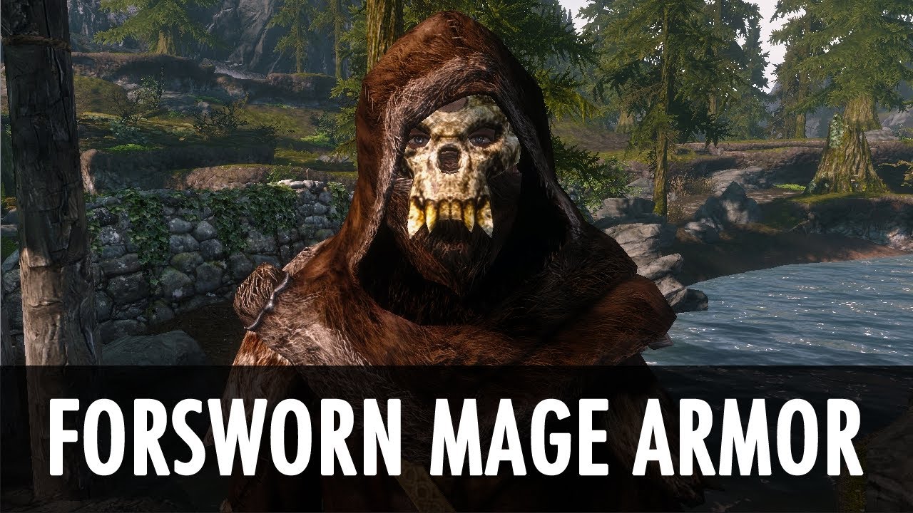 Skyrim Mod Spotlight: Forsworn Mage Armour - YouTube